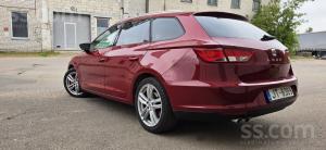 Red SEAT Leon 2014 in Riga, with an engine capacity of 1.60 L and mileage of 175 thousand km for 5100 €, photo 4 on AUTOMOTO.COM.LV