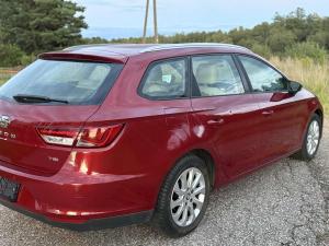 Red SEAT Leon 2014 in Utena, with an engine capacity of 1.40 L and mileage of 228 thousand km for 6900 €, photo 5 on AUTOMOTO.COM.LV