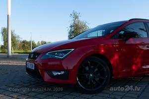Sarkans SEAT Leon 2014 Tallina, ar dzinēja tilpumu 2.00 L un nobraukumu 312 tūkst. km par 7999 €, foto  vietnē AUTOMOTO.COM.LV