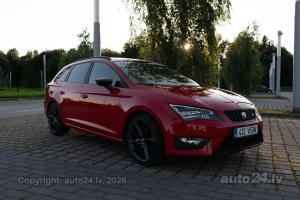 Red SEAT Leon 2014 in Tallinn, with an engine capacity of 2.00 L and mileage of 312 thousand km for 7999 €, photo 4 on AUTOMOTO.COM.LV