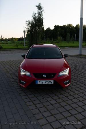 Red SEAT Leon 2014 in Tallinn, with an engine capacity of 2.00 L and mileage of 312 thousand km for 7999 €, photo 6 on AUTOMOTO.COM.LV
