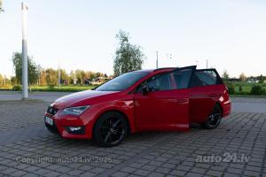 Red SEAT Leon 2014 in Tallinn, with an engine capacity of 2.00 L and mileage of 312 thousand km for 7999 €, photo 9 on AUTOMOTO.COM.LV
