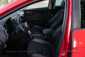 Red SEAT Leon 2014 in Tallinn, with an engine capacity of 2.00 L and mileage of 312 thousand km for 7999 €, photo 10 on AUTOMOTO.COM.LV