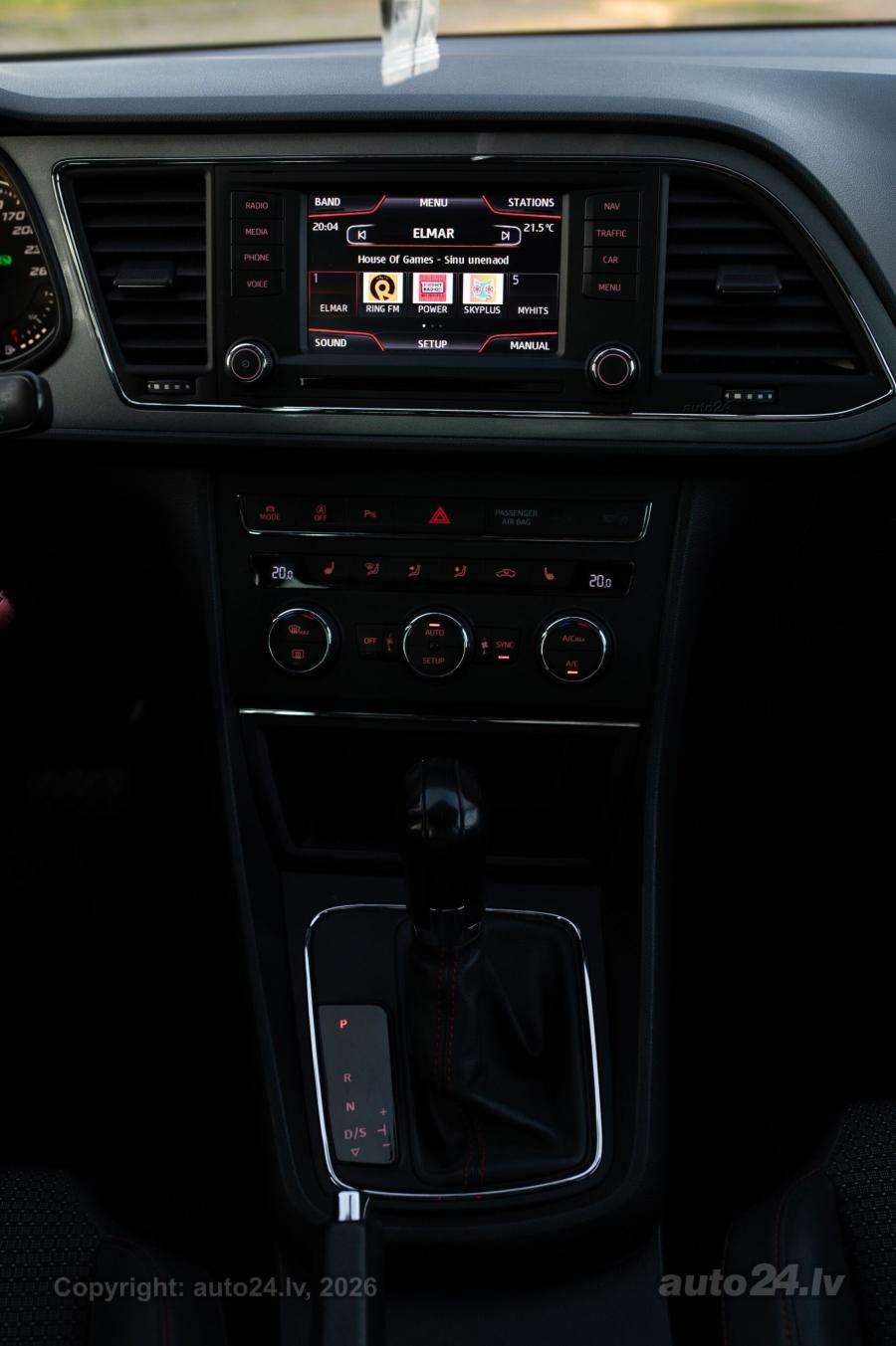 Red SEAT Leon 2014 in Tallinn, with an engine capacity of 2.00 L and mileage of 312 thousand km for 7999 €, photo 18 on AUTOMOTO.COM.LV