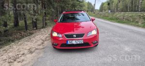 Sarkans SEAT Leon 2015 Rīga, ar dzinēja tilpumu 1.60 L un nobraukumu 242 tūkst. km par 5100 €, foto 3 vietnē AUTOMOTO.COM.LV