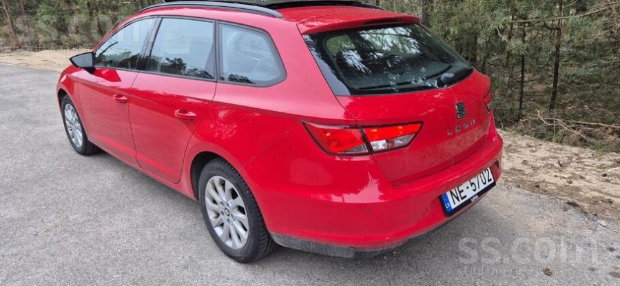 Sarkans SEAT Leon 2015 Rīga, ar dzinēja tilpumu 1.60 L un nobraukumu 242 tūkst. km par 5100 €, foto 6 vietnē AUTOMOTO.COM.LV