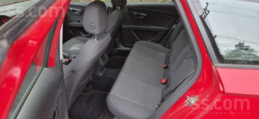 Sarkans SEAT Leon 2015 Rīga, ar dzinēja tilpumu 1.60 L un nobraukumu 242 tūkst. km par 5100 €, foto 10 vietnē AUTOMOTO.COM.LV