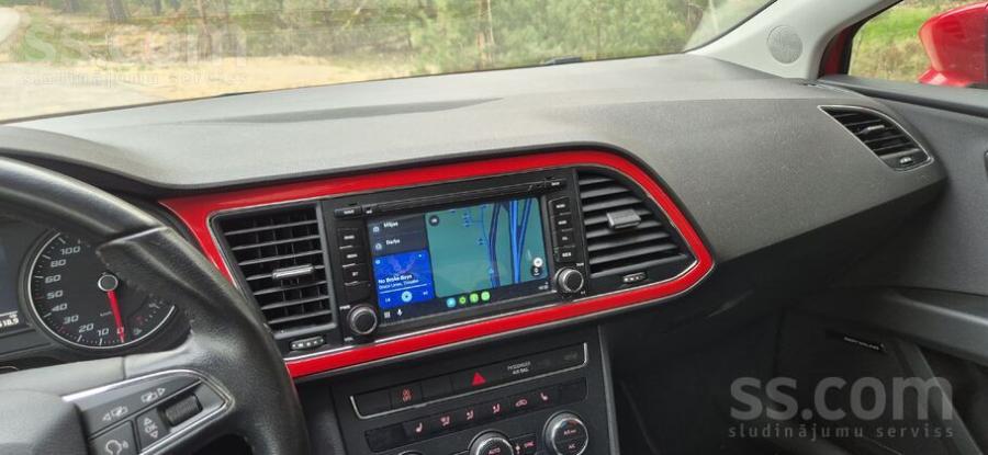 Sarkans SEAT Leon 2015 Rīga, ar dzinēja tilpumu 1.60 L un nobraukumu 242 tūkst. km par 5100 €, foto 17 vietnē AUTOMOTO.COM.LV