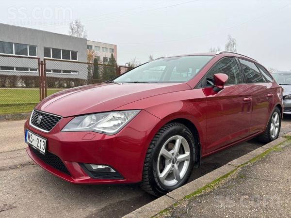 Красный Сеат Леон 2015 в Рига, объемом двигателя 2.00 л и пробегом 240 тыс. км за 6900 €, фото 1 на AUTOMOTO.COM.LV
