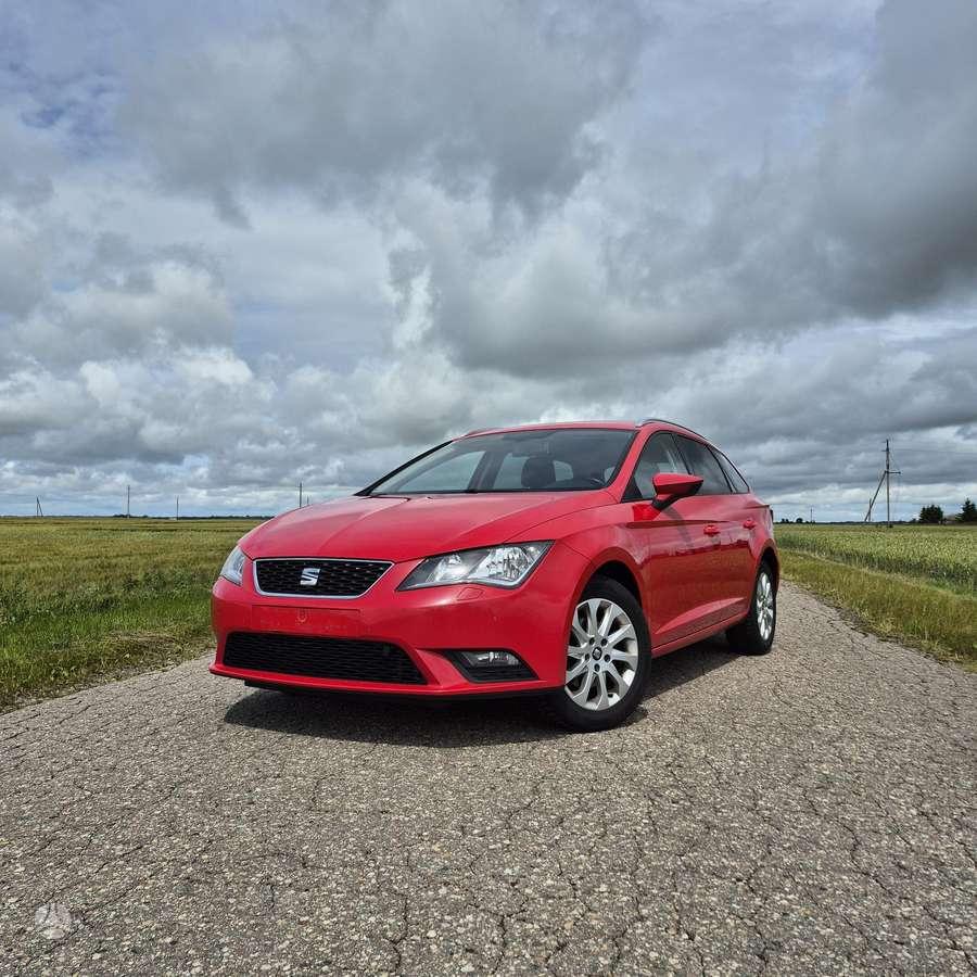 Sarkans SEAT Leon 2015 Radviliškis, ar dzinēja tilpumu 1.60 L un nobraukumu 267 tūkst. km par 5500 €, foto 1 vietnē AUTOMOTO.COM.LV