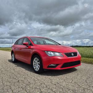 Sarkans SEAT Leon 2015 Radviliškis, ar dzinēja tilpumu 1.60 L un nobraukumu 267 tūkst. km par 5500 €, foto 4 vietnē AUTOMOTO.COM.LV