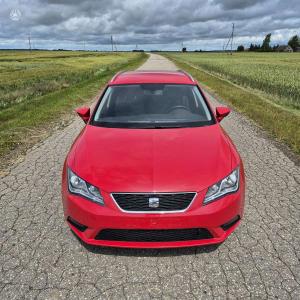 Sarkans SEAT Leon 2015 Radviliškis, ar dzinēja tilpumu 1.60 L un nobraukumu 267 tūkst. km par 5500 €, foto 5 vietnē AUTOMOTO.COM.LV