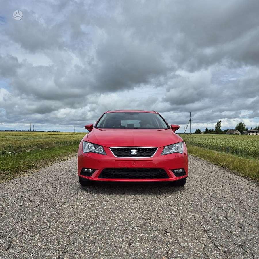 Sarkans SEAT Leon 2015 Radviliškis, ar dzinēja tilpumu 1.60 L un nobraukumu 267 tūkst. km par 5500 €, foto 6 vietnē AUTOMOTO.COM.LV