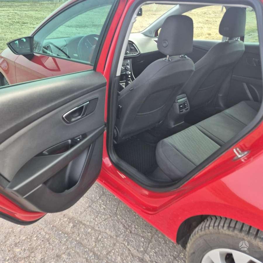 Sarkans SEAT Leon 2015 Radviliškis, ar dzinēja tilpumu 1.60 L un nobraukumu 267 tūkst. km par 5500 €, foto 16 vietnē AUTOMOTO.COM.LV
