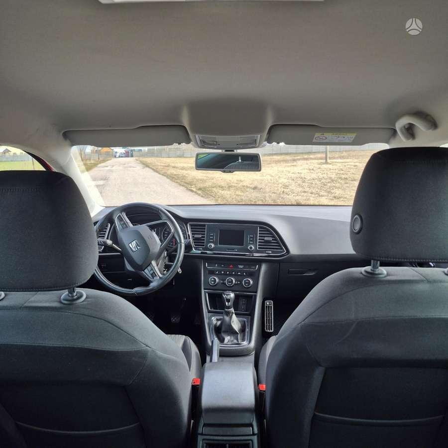 Sarkans SEAT Leon 2015 Radviliškis, ar dzinēja tilpumu 1.60 L un nobraukumu 267 tūkst. km par 5500 €, foto 19 vietnē AUTOMOTO.COM.LV