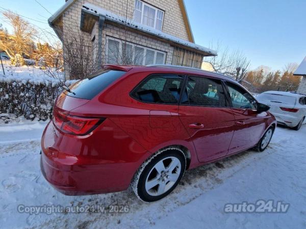 Red SEAT Leon 2017 in Tallinn, with an engine capacity of 1.40 L and mileage of 134 thousand km for 10000 €, photo 5 on AUTOMOTO.COM.LV