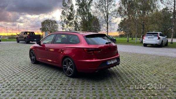 Red SEAT Leon 2017 in Tallinn, with an engine capacity of 2.00 L and mileage of 92 thousand km for 20000 €, photo 6 on AUTOMOTO.COM.LV