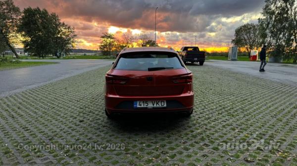 Red SEAT Leon 2017 in Tallinn, with an engine capacity of 2.00 L and mileage of 92 thousand km for 20000 €, photo 7 on AUTOMOTO.COM.LV