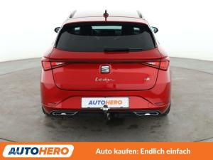 Red SEAT Leon 2020 in Kaunas, with an engine capacity of 1.50 L and mileage of 78 thousand km for 23894 €, photo 5 on AUTOMOTO.COM.LV