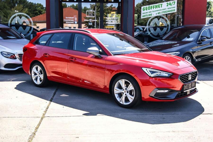 Sarkans SEAT Leon 2020 Kauņa, ar dzinēja tilpumu 1.50 L un nobraukumu 55 tūkst. km par 22297 €, foto 3 vietnē AUTOMOTO.COM.LV