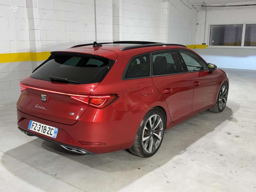 Sarkans SEAT Leon 2021 Kauņa, ar dzinēja tilpumu 1.97 L un nobraukumu 236 tūkst. km par 13700 €, foto 3 vietnē AUTOMOTO.COM.LV