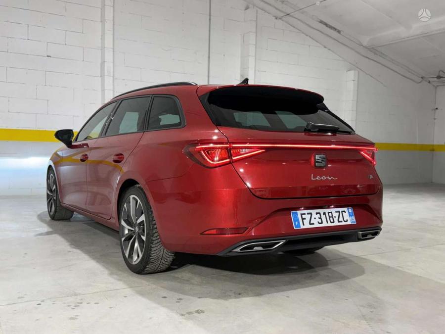 Sarkans SEAT Leon 2021 Kauņa, ar dzinēja tilpumu 1.97 L un nobraukumu 236 tūkst. km par 13700 €, foto 4 vietnē AUTOMOTO.COM.LV