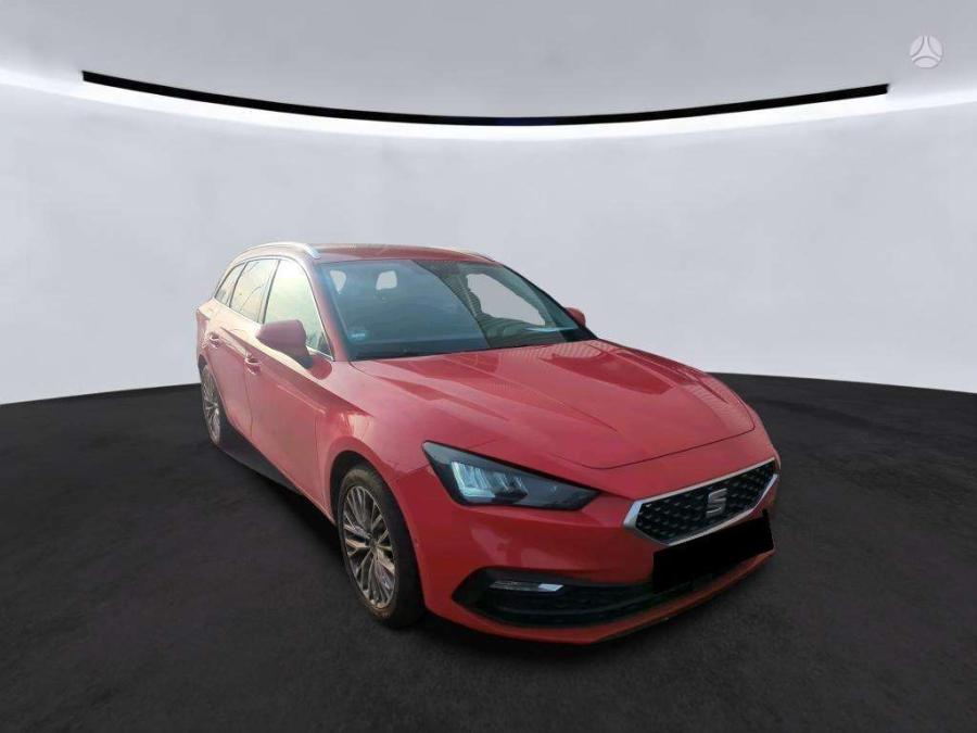 Sarkans SEAT Leon 2021 Viļņa, ar dzinēja tilpumu 1.50 L un nobraukumu 83 tūkst. km par 15851 €, foto 2 vietnē AUTOMOTO.COM.LV