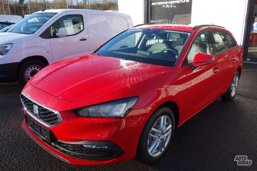 Red SEAT Leon 2022 in Kaunas, with an engine capacity of 2.00 L and mileage of 70 thousand km for 22599 €, photo 1 on AUTOMOTO.COM.LV