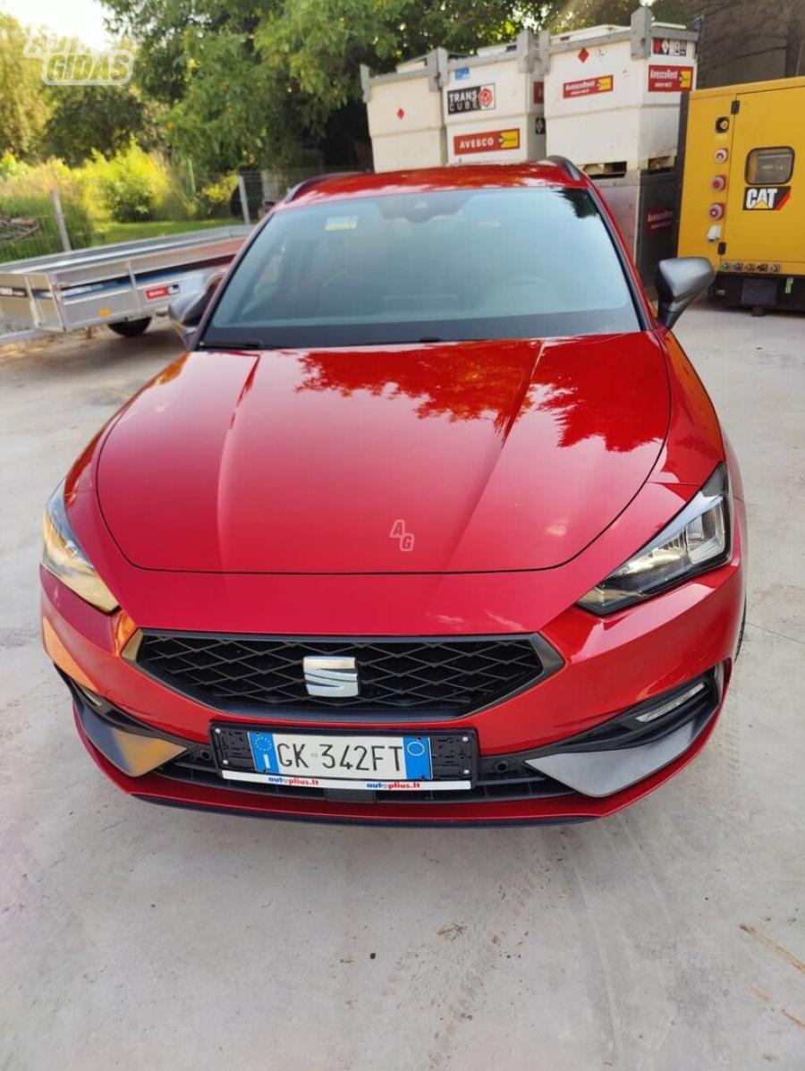 Sarkans SEAT Leon 2022 Kauņa, ar dzinēja tilpumu 2.00 L un nobraukumu 234 tūkst. km par 14900 €, foto 3 vietnē AUTOMOTO.COM.LV