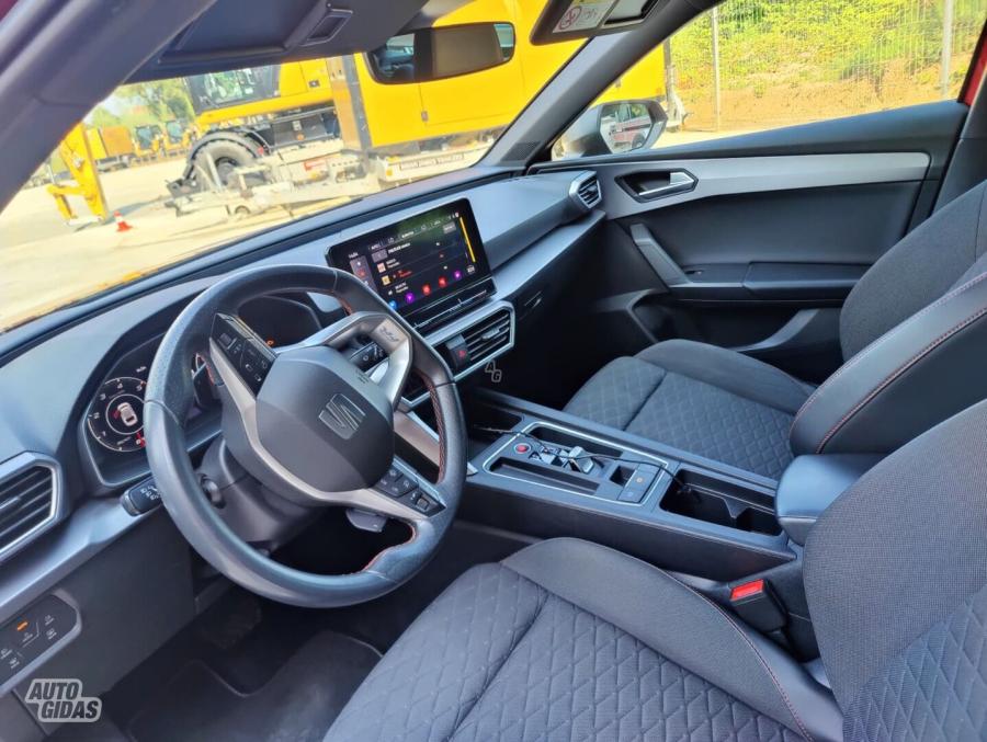 Sarkans SEAT Leon 2022 Kauņa, ar dzinēja tilpumu 2.00 L un nobraukumu 234 tūkst. km par 14900 €, foto 5 vietnē AUTOMOTO.COM.LV