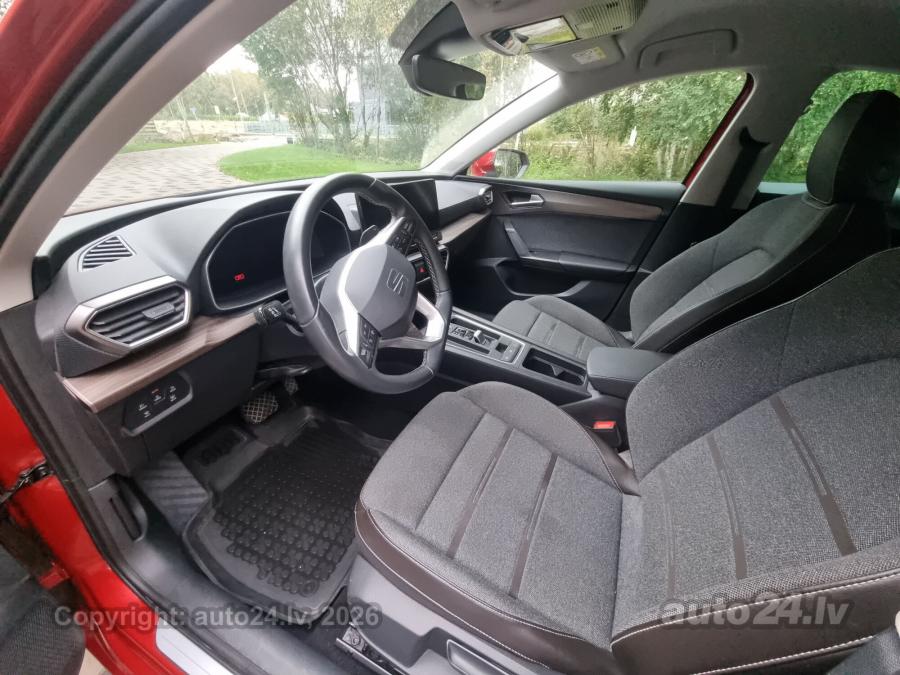 Sarkans SEAT Leon 2023 Tallina, ar dzinēja tilpumu 2.00 L un nobraukumu 40 tūkst. km par 22000 €, foto 3 vietnē AUTOMOTO.COM.LV