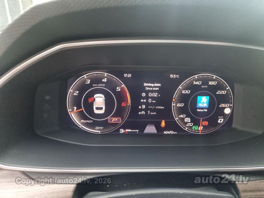 Sarkans SEAT Leon 2023 Tallina, ar dzinēja tilpumu 2.00 L un nobraukumu 40 tūkst. km par 22000 €, foto 5 vietnē AUTOMOTO.COM.LV