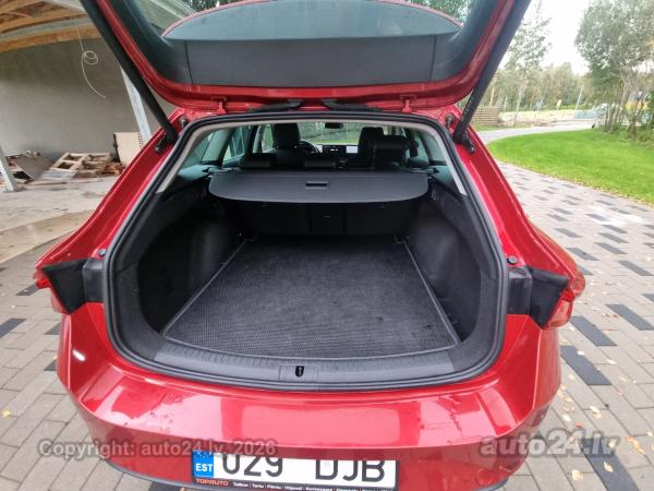 Red SEAT Leon 2023 in Tallinn, with an engine capacity of 2.00 L and mileage of 40 thousand km for 22000 €, photo 11 on AUTOMOTO.COM.LV
