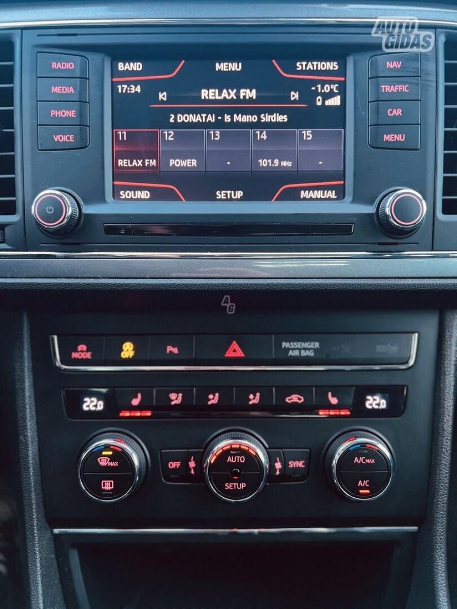 SEAT Leon 2014 in Siauliai, with an engine capacity of 2.00 L and mileage of 308 thousand km for 8650 €, photo 17 on AUTOMOTO.COM.LV