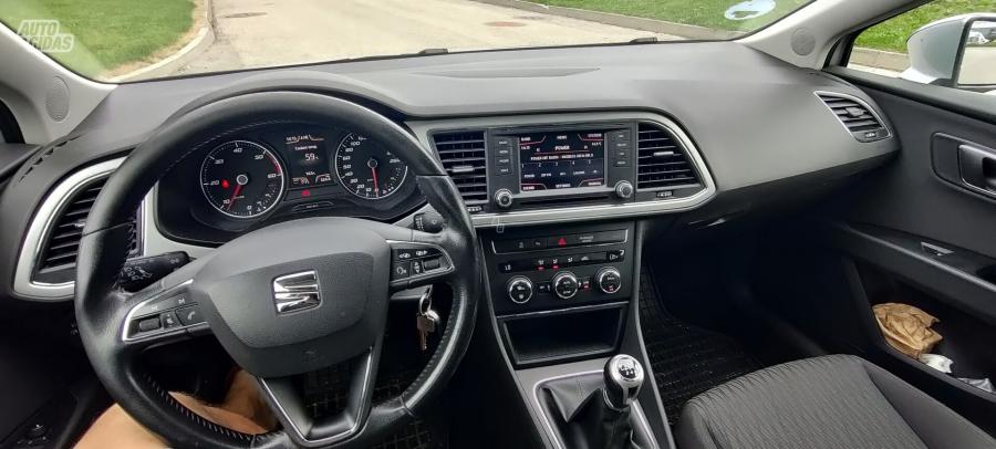 SEAT Leon 2015 in Klaipeda, with an engine capacity of 1.60 L and mileage of 362 thousand km for 4200 €, photo 13 on AUTOMOTO.COM.LV