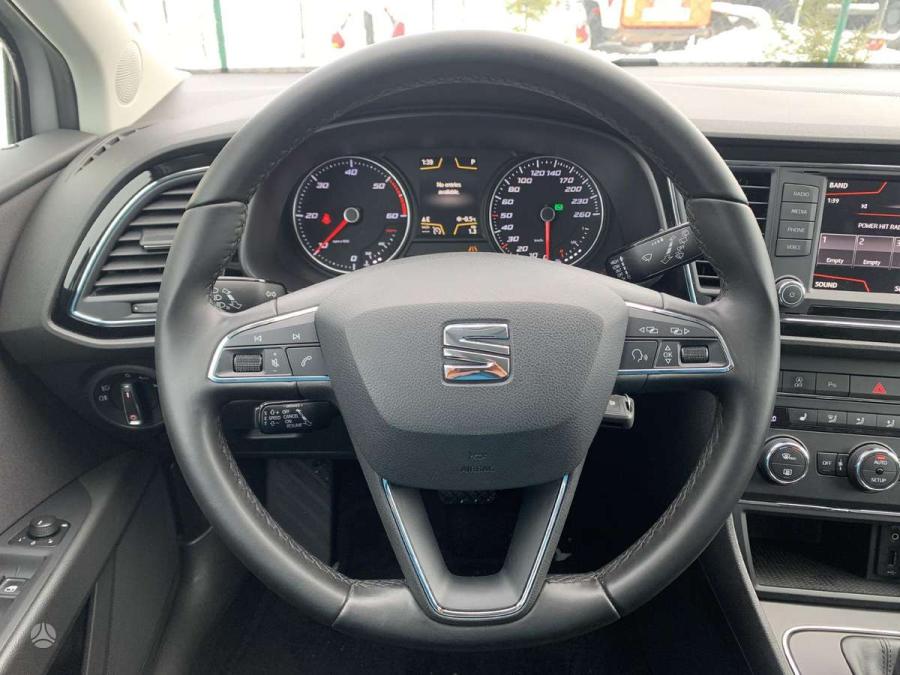 SEAT Leon 2016 in Kedainiai, with an engine capacity of 1.60 L and mileage of 256 thousand km for 7499 €, photo 18 on AUTOMOTO.COM.LV