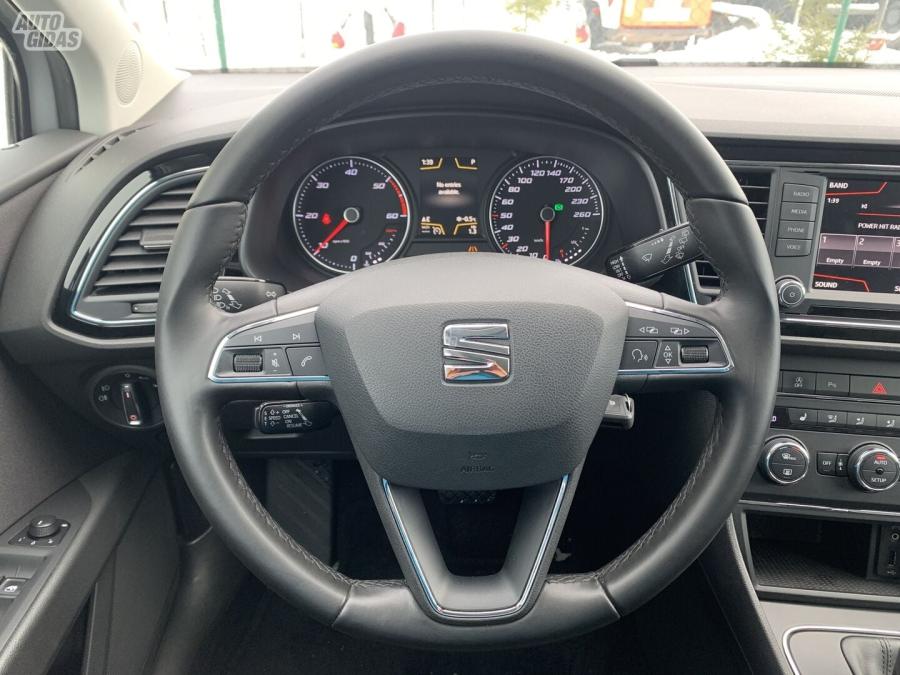 SEAT Leon 2016 Kauņa, ar dzinēja tilpumu 1.60 L un nobraukumu 256 tūkst. km par 7499 €, foto 18 vietnē AUTOMOTO.COM.LV