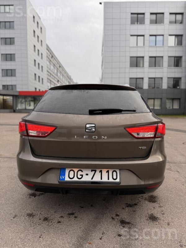 SEAT Leon 2016 Rīga, ar dzinēja tilpumu 2.00 L un nobraukumu 165 tūkst. km par 8450 €, foto 3 vietnē AUTOMOTO.COM.LV