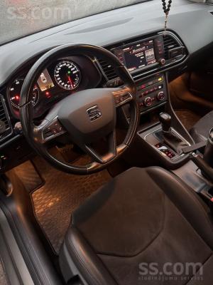 SEAT Leon 2016 Rīga, ar dzinēja tilpumu 2.00 L un nobraukumu 165 tūkst. km par 8450 €, foto 6 vietnē AUTOMOTO.COM.LV