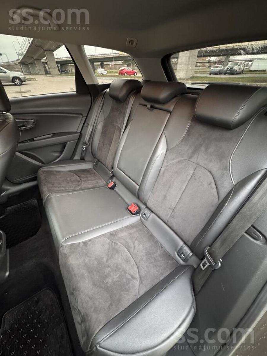 SEAT Leon 2016 Rīga, ar dzinēja tilpumu 2.00 L un nobraukumu 165 tūkst. km par 8450 €, foto 7 vietnē AUTOMOTO.COM.LV