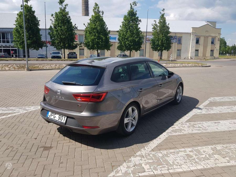 SEAT Leon 2017 Anykščiai, ar dzinēja tilpumu 1.97 L un nobraukumu 390 tūkst. km par 7900 €, foto 7 vietnē AUTOMOTO.COM.LV