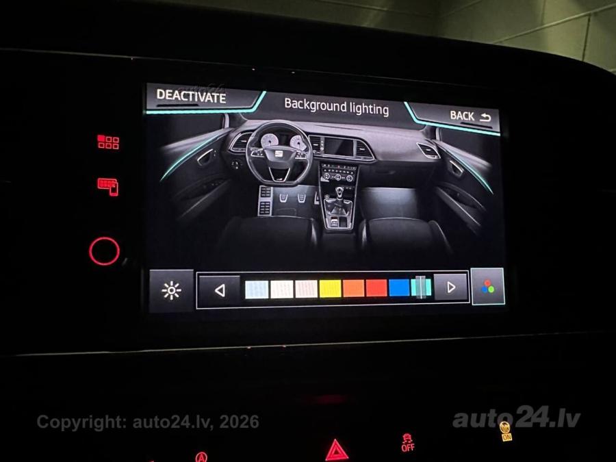 SEAT Leon 2019 in Tallinn, with an engine capacity of 2.00 L and mileage of 96 thousand km for 20500 €, photo 24 on AUTOMOTO.COM.LV