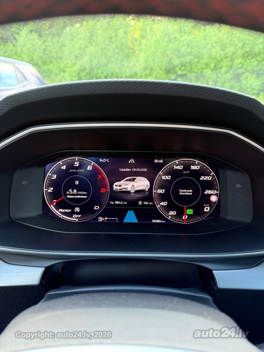 SEAT Leon 2021 in Kardla, with an engine capacity of 1.50 L and mileage of 135 thousand km for 18700 €, photo 10 on AUTOMOTO.COM.LV