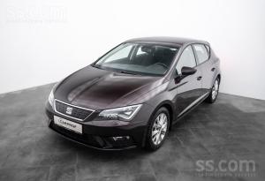 Violet SEAT Leon 2017 in Tallinn, with an engine capacity of 1.00 L and mileage of 100 thousand km for 9998 €, photo  on AUTOMOTO.COM.LV