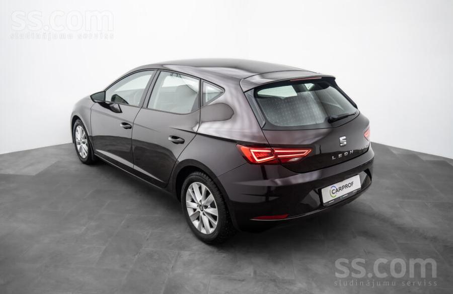 Violet SEAT Leon 2017 in Tallinn, with an engine capacity of 1.00 L and mileage of 100 thousand km for 9998 €, photo 6 on AUTOMOTO.COM.LV