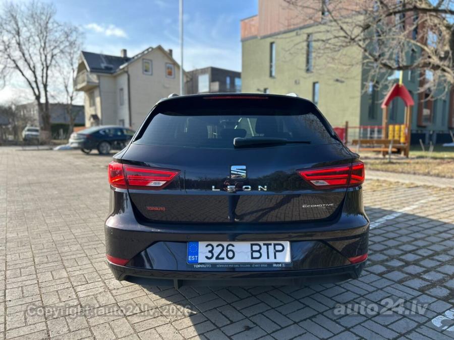 Violet SEAT Leon 2017 in Tallinn, with an engine capacity of 1.00 L and mileage of 101 thousand km for 9999 €, photo 4 on AUTOMOTO.COM.LV
