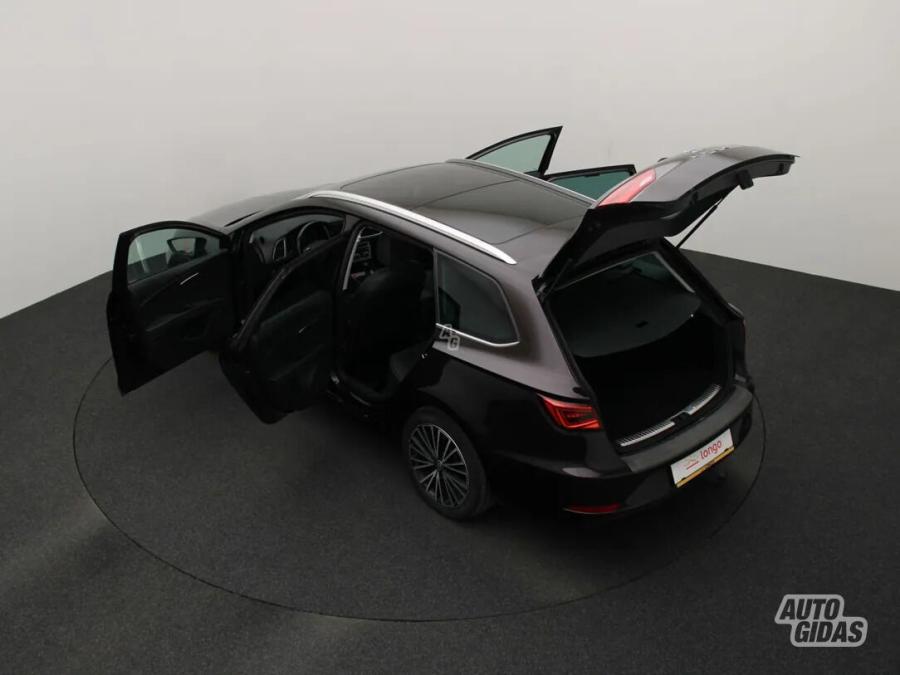 Violet SEAT Leon 2017 in Vilnius, with an engine capacity of 1.60 L and mileage of 266 thousand km for 8599 €, photo 14 on AUTOMOTO.COM.LV