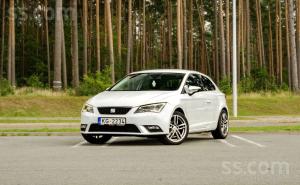White SEAT Leon 2014 in Riga, with an engine capacity of 1.40 L and mileage of 196 thousand km for 3990 €, photo 5 on AUTOMOTO.COM.LV