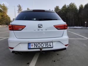 Белый Сеат Леон 2019 в Утена, объемом двигателя 2.00 л и пробегом 243 тыс. км за 10500 €, фото 7 на AUTOMOTO.COM.LV