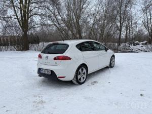 White SEAT Leon 2008 in Bauska, with an engine capacity of 2.00 L and mileage of 262 thousand km for 3900 €, photo 6 on AUTOMOTO.COM.LV